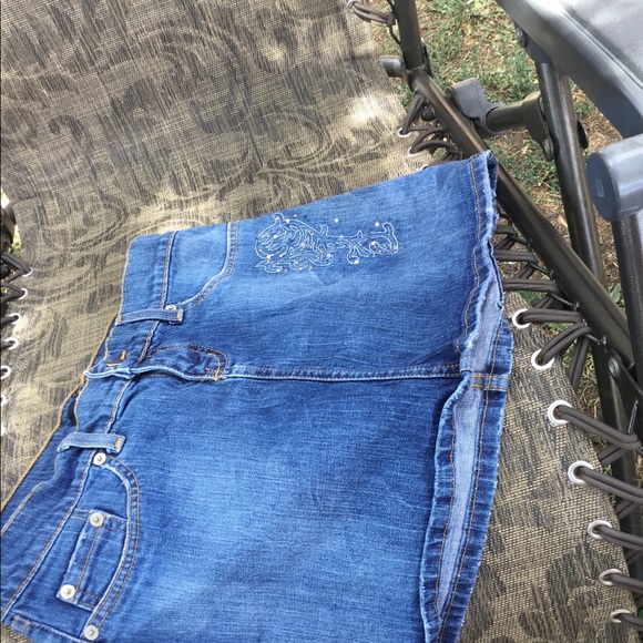zona | Skirts | Zona Western Style Mini Denim Skirt Sz 9 | Poshmark